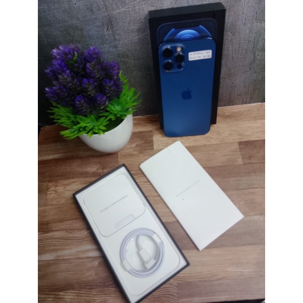 Jual iphone 12 pro max 128gb dual sim batre 85 kemenperin | Shopee ...