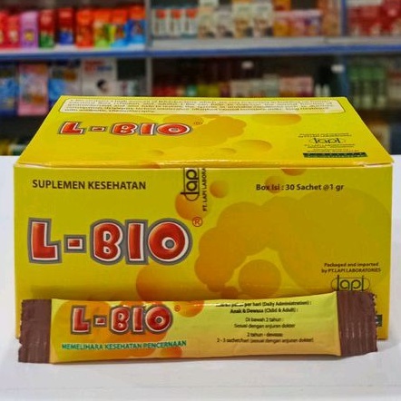 Jual L Bio Sachet untuk Bayi Obat Diare Anak Dibawah 2 Tahun | Shopee ...