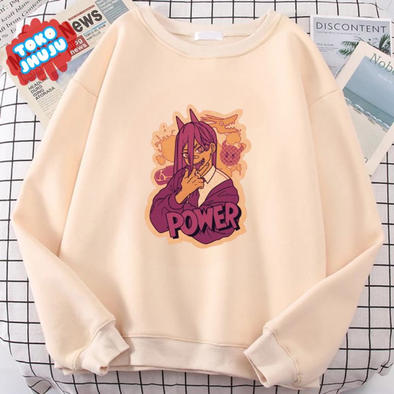 Jual Sweater Anime Chainsaw Man Power | Shopee Indonesia