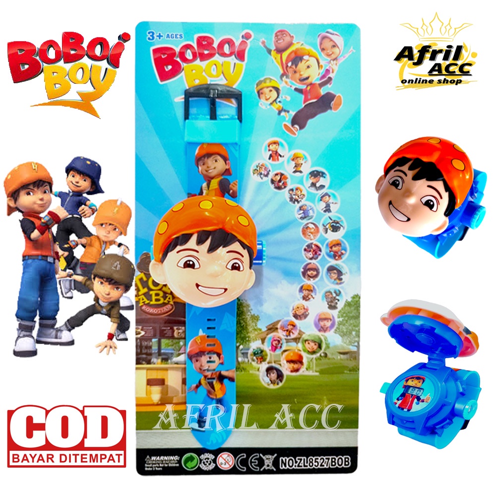 Jual BOBOIBOY Jam Tangan Anak Jam Tangan Anak Proyektor 24 Jam Tangan ...
