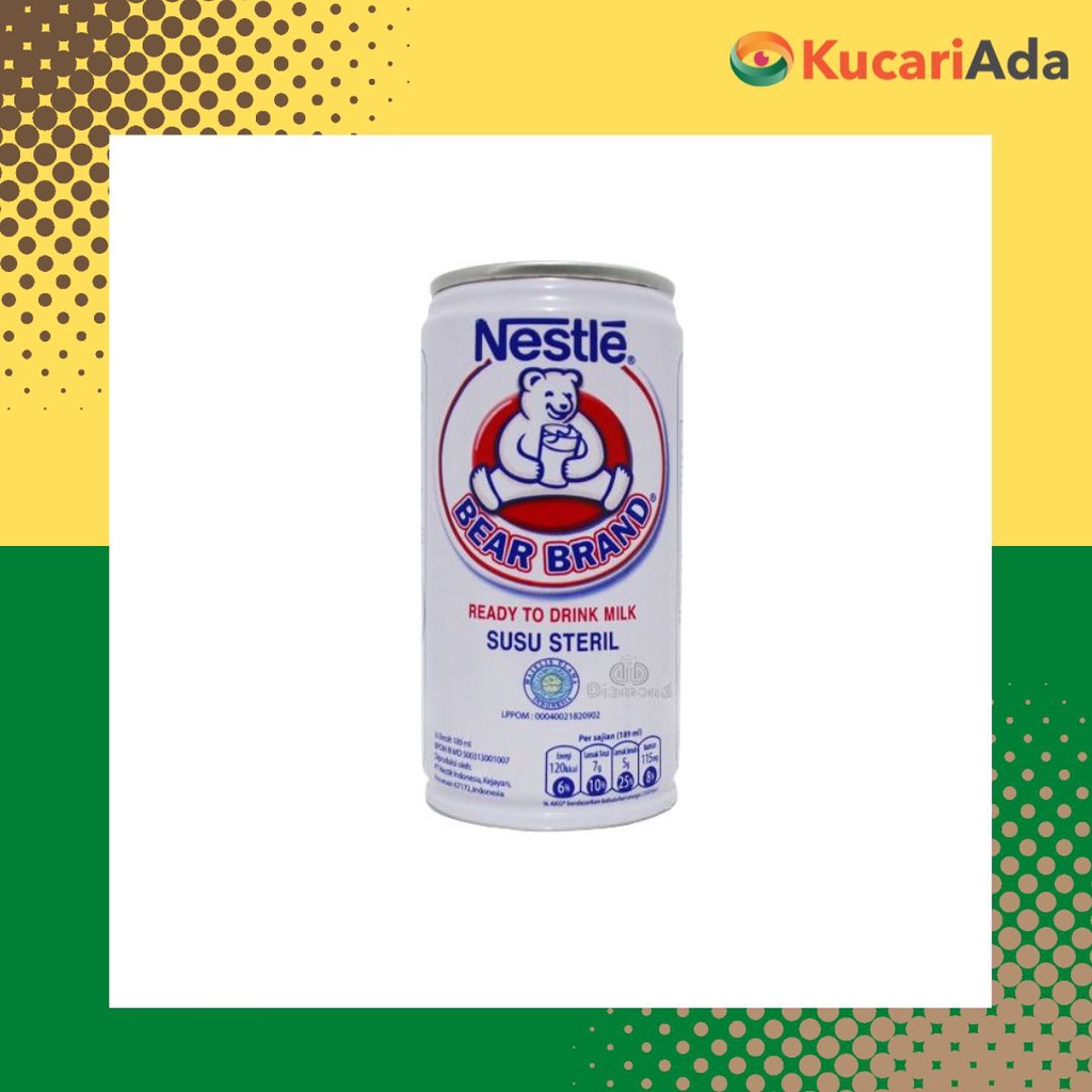Jual Bear Brand Susu Beruang 189 ml | Shopee Indonesia