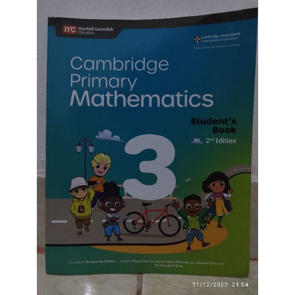 Jual Buku Cambridge Primary Mathematics. Student's Book 2nd Edition. Kelas 3 | Shopee Indonesia