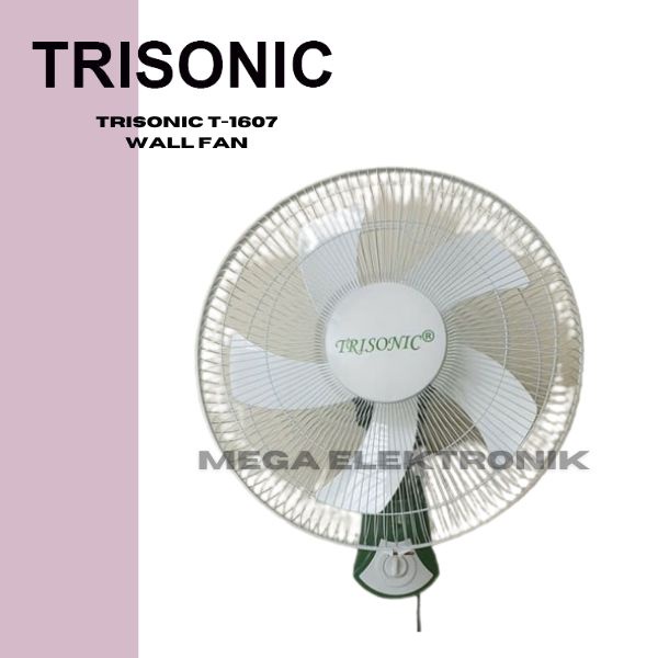 Jual TRISONIC T-1607 Wall Fan Kipas Angin Dinding 16 inch | Shopee ...