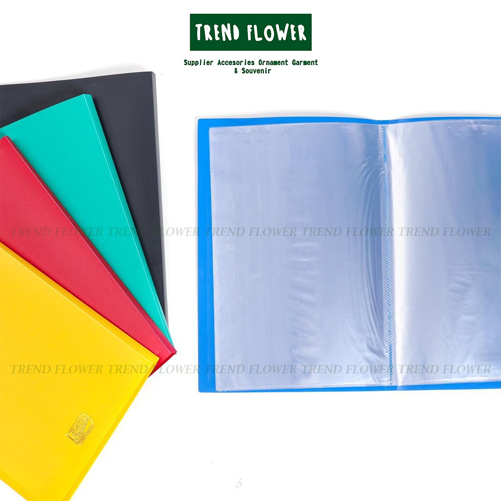 Jual Map Plastik Clear Holder Bening Pocket Map Warna Map Kerja ...