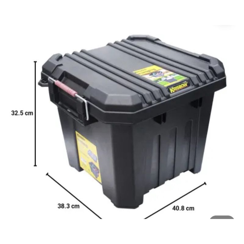 Jual tool box kontainer krisbow kotak penyimpanan 30 liter | Shopee ...