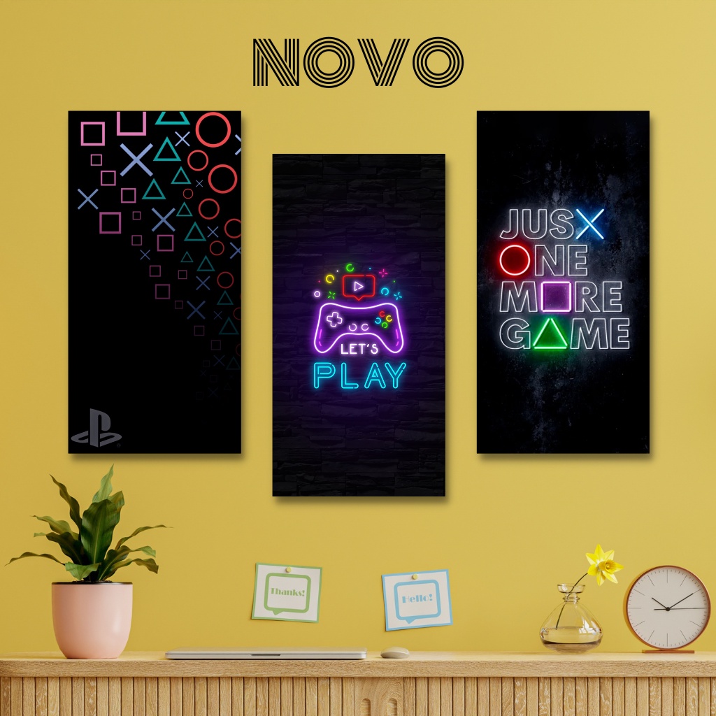 Jual Wall decor poster dinding Gaming Dekorasi Hiasan consol game ...