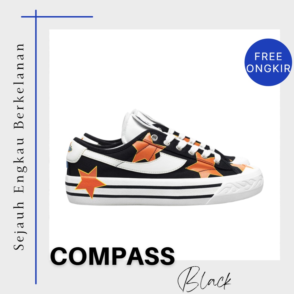 Jual Sepatu Compass X Boy Pablo "Baby Blue" & "Black" | Shopee Indonesia