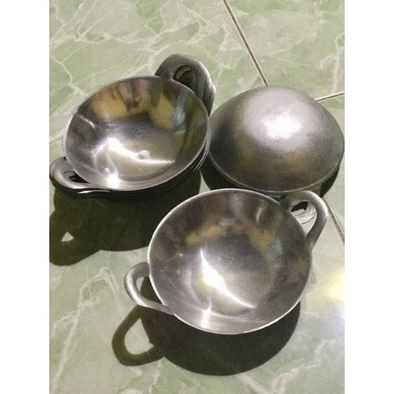 Jual Kuali Wajan Surabi Serabi Srabi mini Batik no 7 8 9 10 | Shopee ...