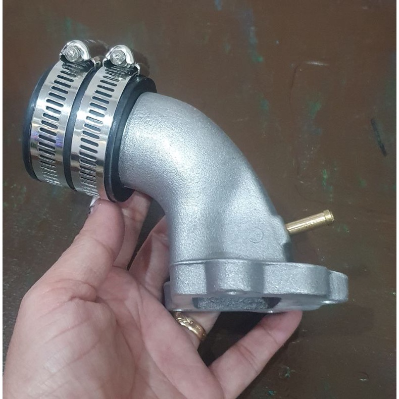 Jual manifold / manipul / intex / intake FIZR / ALFA karbu PE 24.26.27 | Shopee Indonesia