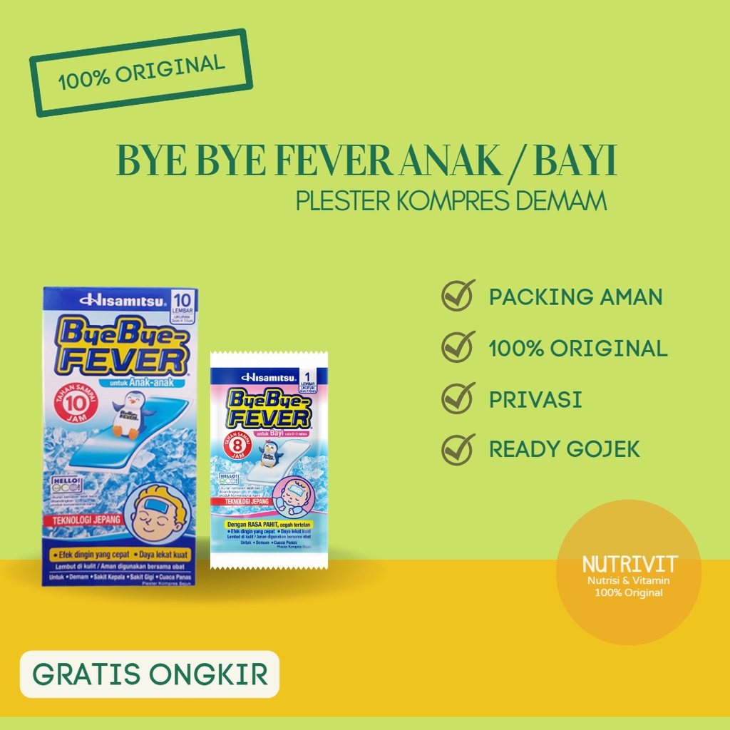 Jual BYE BYE FEVER 1 PCS | Shopee Indonesia