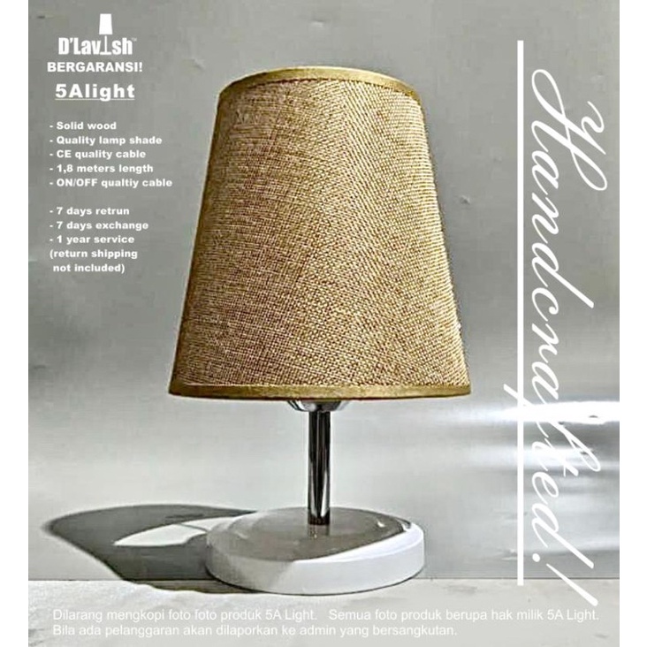 Jual Cute Wood 021W -Lampu Meja Hias/Tidur/Nakas | Shopee Indonesia