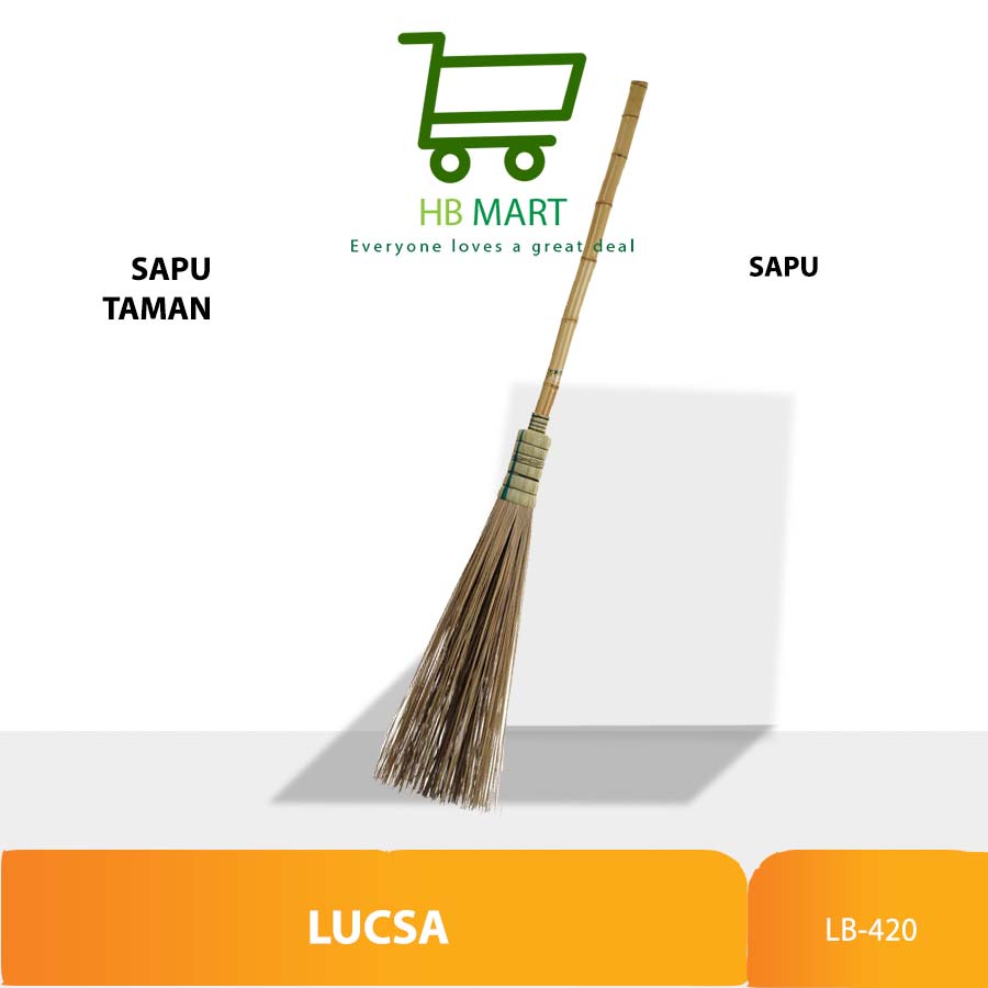 Jual Lucsa Sapu Taman - Sapu Lidi Gagang Garden Broom | Shopee Indonesia