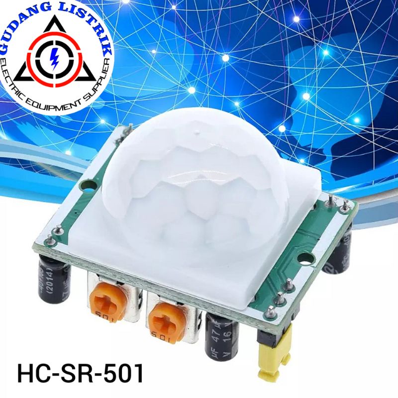 Jual HC SR 501 PIR Motion Detector Module Sensor Gerak | Shopee Indonesia