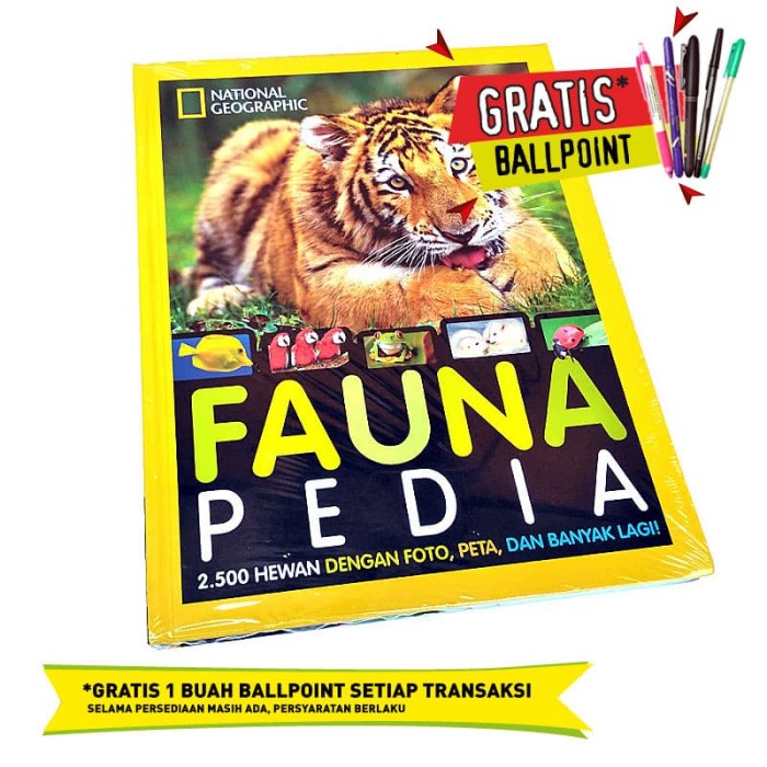 Jual Ensiklopedia National Geographic: Faunapedia - Dr. Lucy Spelman ...
