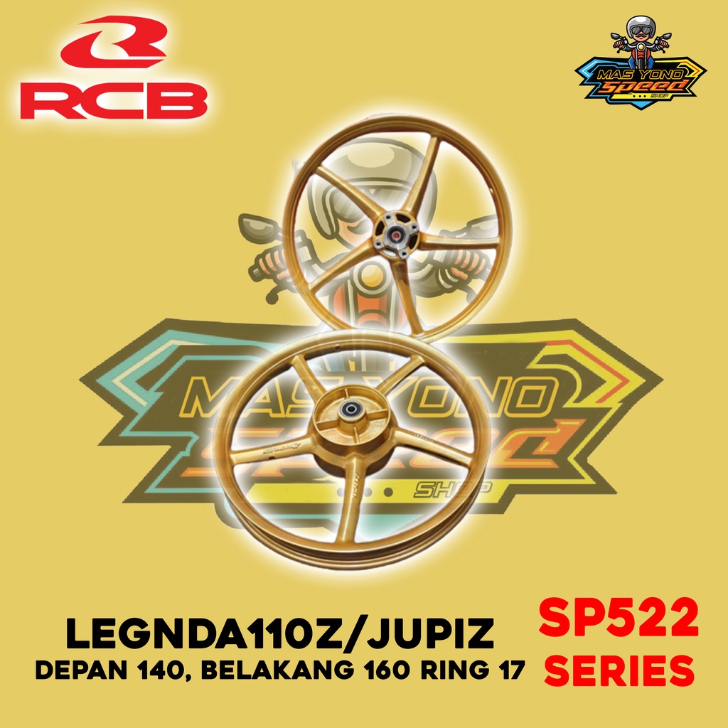 Jual RCB Racing Boy Pelg Velg Rim Sport SP522 Palang 5 Lima Jupiter ...