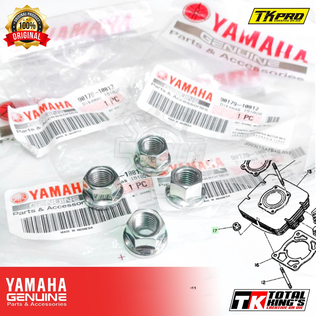 Jual MUR BLOK BORING SET RX KING RXKING RX K RX S ORIGINAL (4 PCS ...