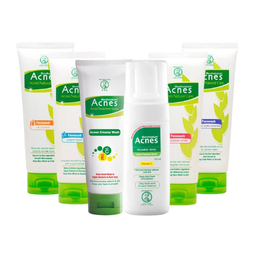 Jual ACNES FACE WASH 50GR ALL VARIAN | Shopee Indonesia