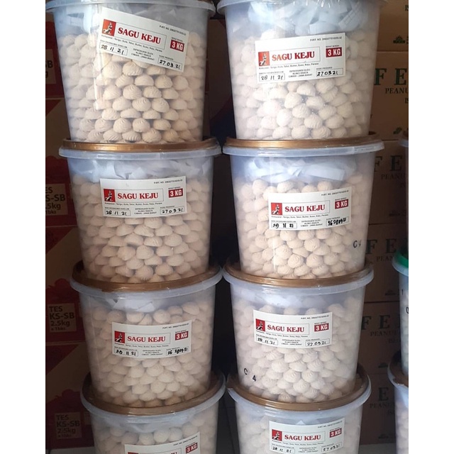 Jual 1 TOPLES SAGU KEJU KELINCI PREMIUM 3KG (CEMILAN GROSIR SNACK KILOAN) | Shopee Indonesia