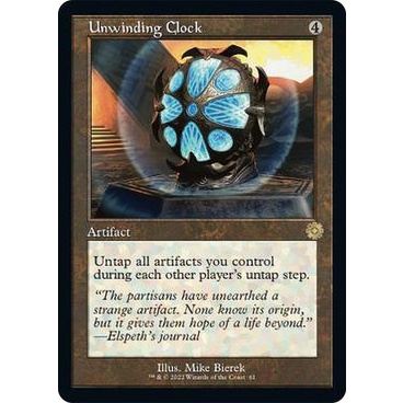 Jual Kartu Mtg Bro Unwinding Clock (#061) (Retro Frame) | Shopee Indonesia