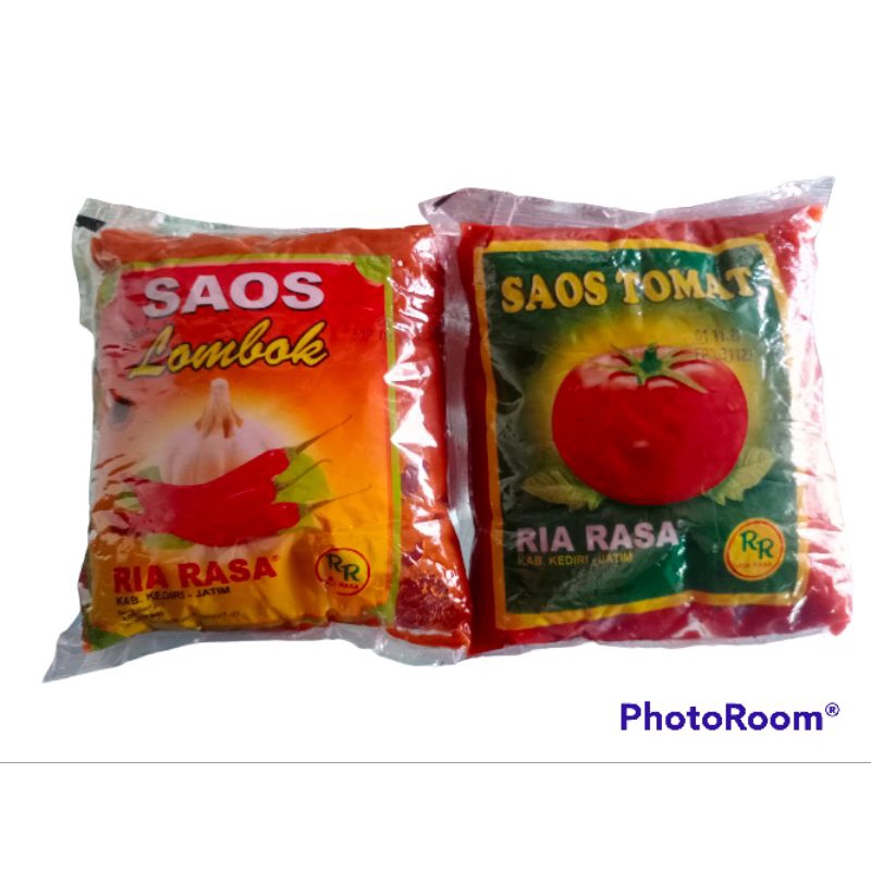 Jual SAUS LOMBOK // SAUS TOMAT RIA RASA 450 GRAM | Shopee Indonesia