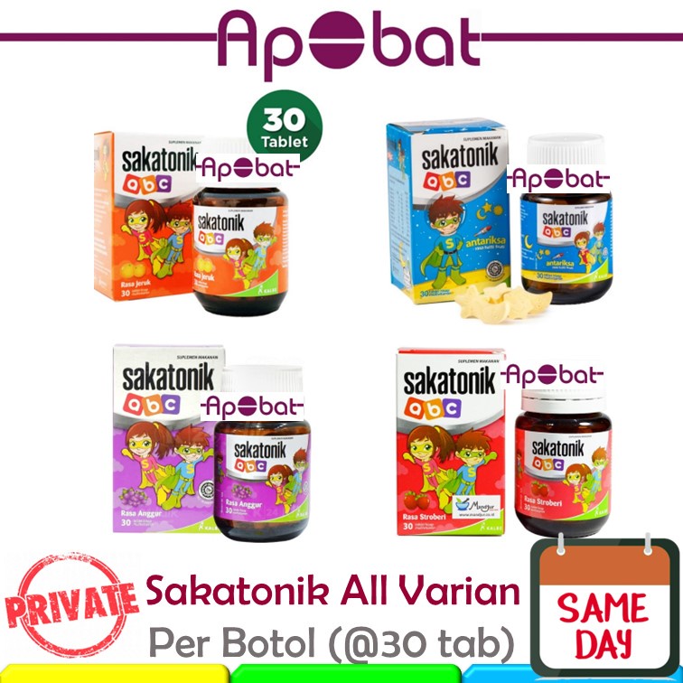 Jual - ApObat - Sakatonik ABC Permen 30 tablet Vitamin Anak Tablet ...