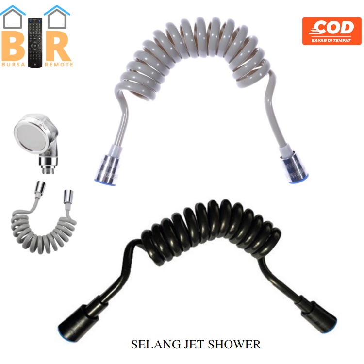 Jual Selang Shower Closet Spray Air Flexible Hose Jet Sower Bidet Karet ...