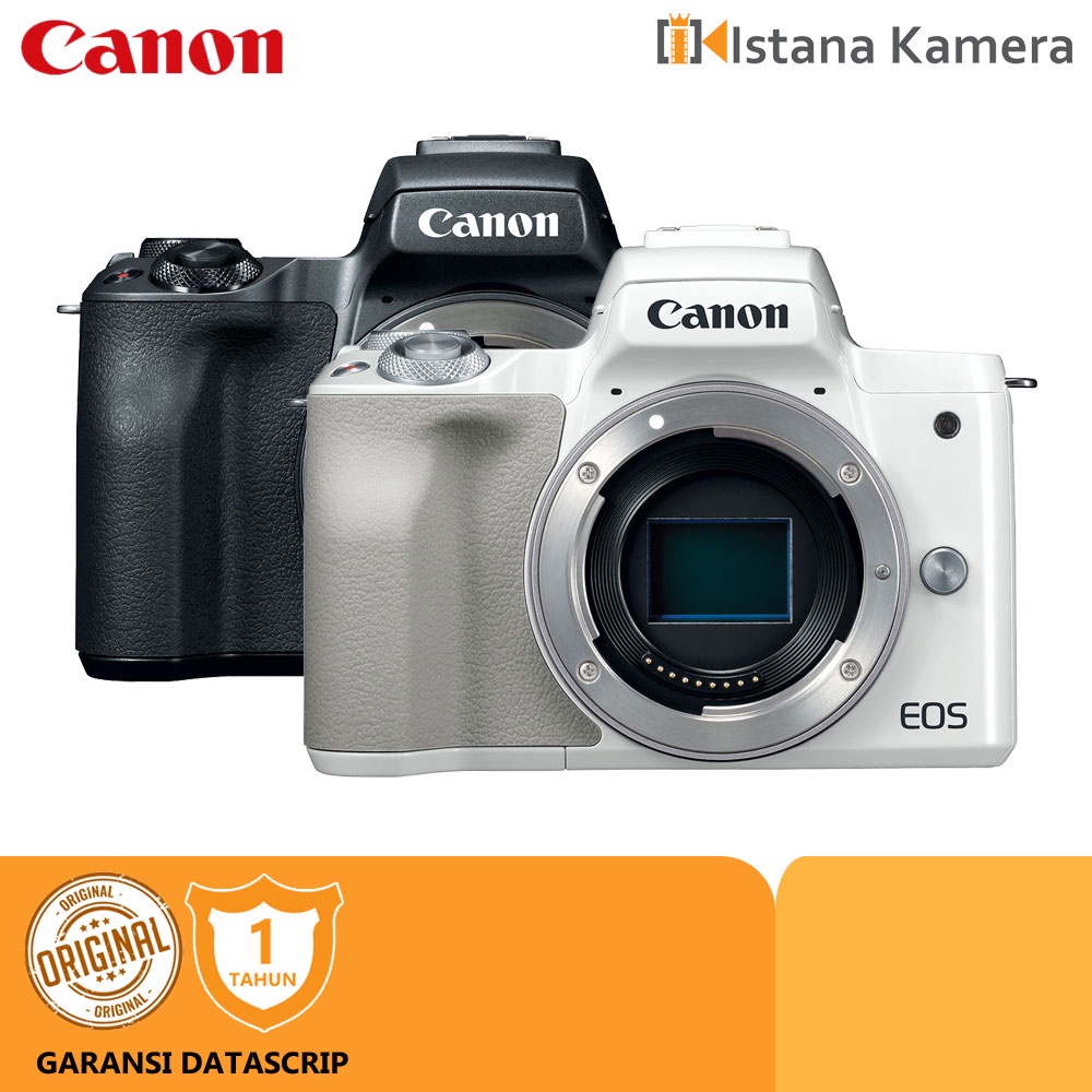 Jual Canon EOS M50 Mark II Body Only Mirrorless Kamera | Shopee Indonesia