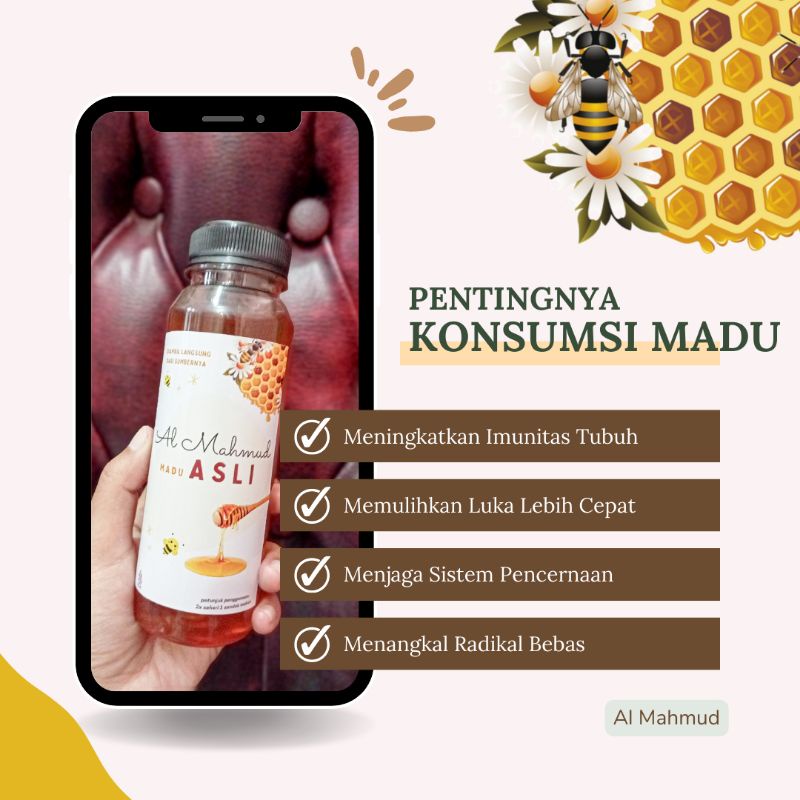 Jual Madu Asli / Madu Bunga / Madu Murni / 320ml | Shopee Indonesia