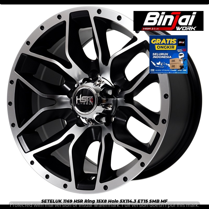 Jual Velg Mobil Ring 15 off road SETELUK HSR Rush, Terios, Xtrail ...