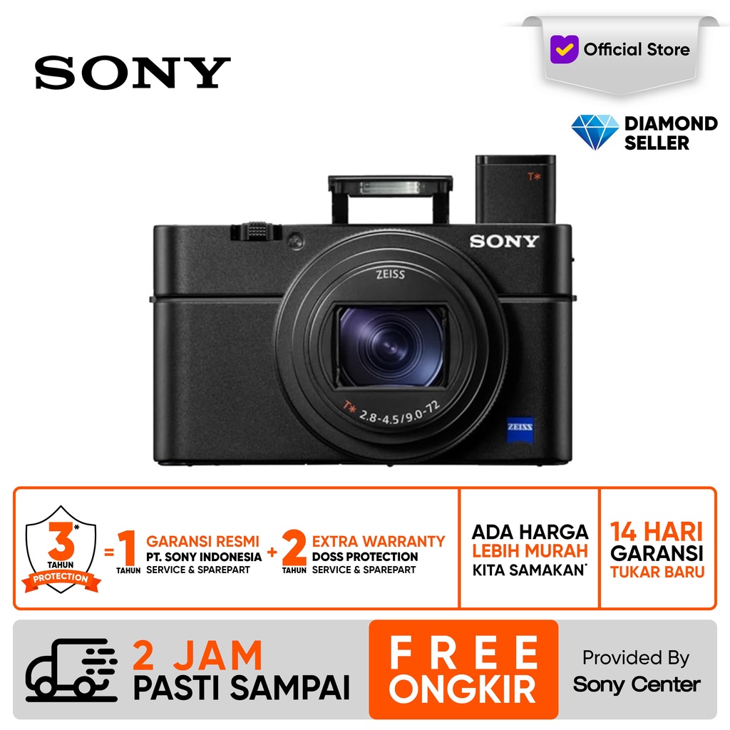 Jual SONY RX100 Mark VII Pocket Camera / RX100M7 / RX 100 MVII ...