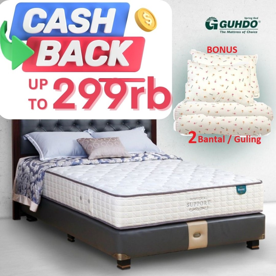 Jual Guhdo Springbed Latex Individual Support - Hanya Kasur / Mattress ...