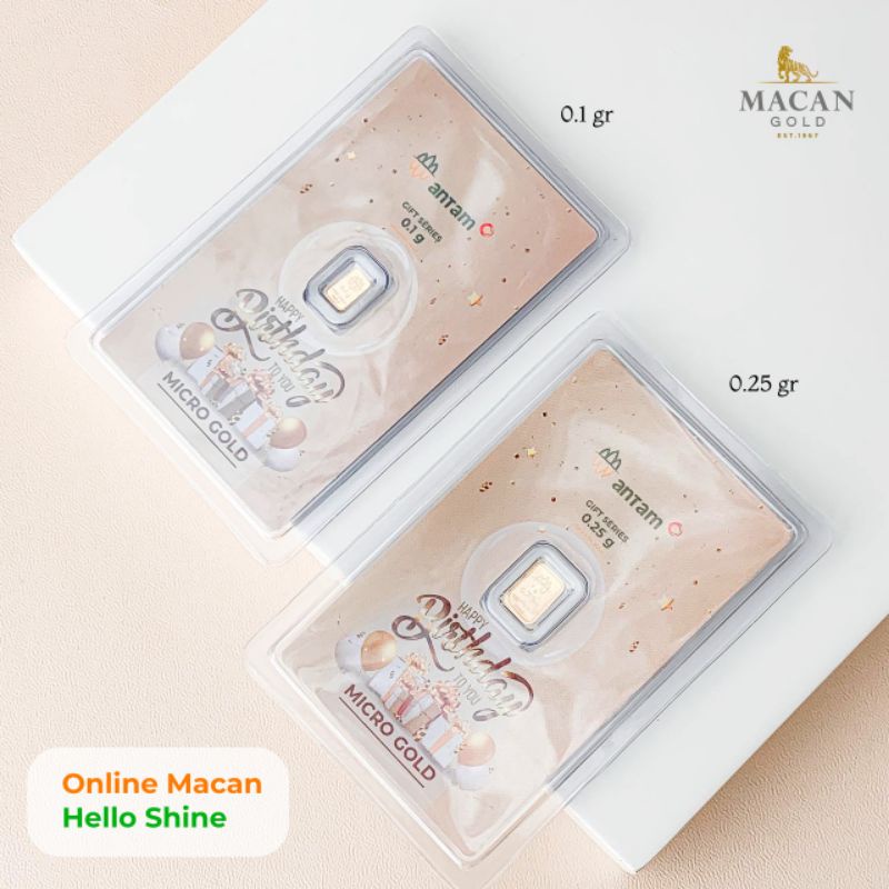 Jual L24K Mini Gold / Gift Series | Shopee Indonesia