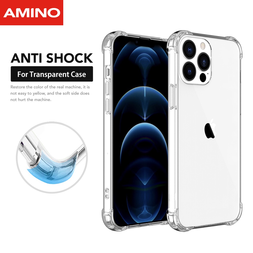 Jual AMINO Anti Shock Case Untuk Iphone XR 11 16 16 Plus 16 Pro Max 15 Pro Max 15 Plus 14 Pro ...
