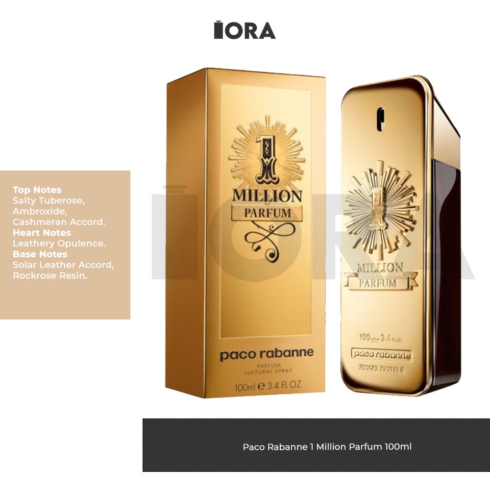 Jual PACO RAB**** 1 Million Parfum 100ml - Parfum Original | Shopee ...