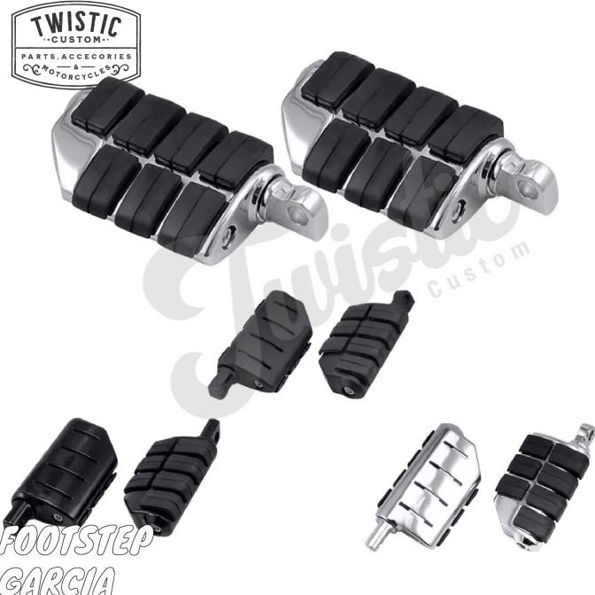 Jual Footstep Foot Rest Footrest Motor Garcia Harley Sm V16 Keeway ...