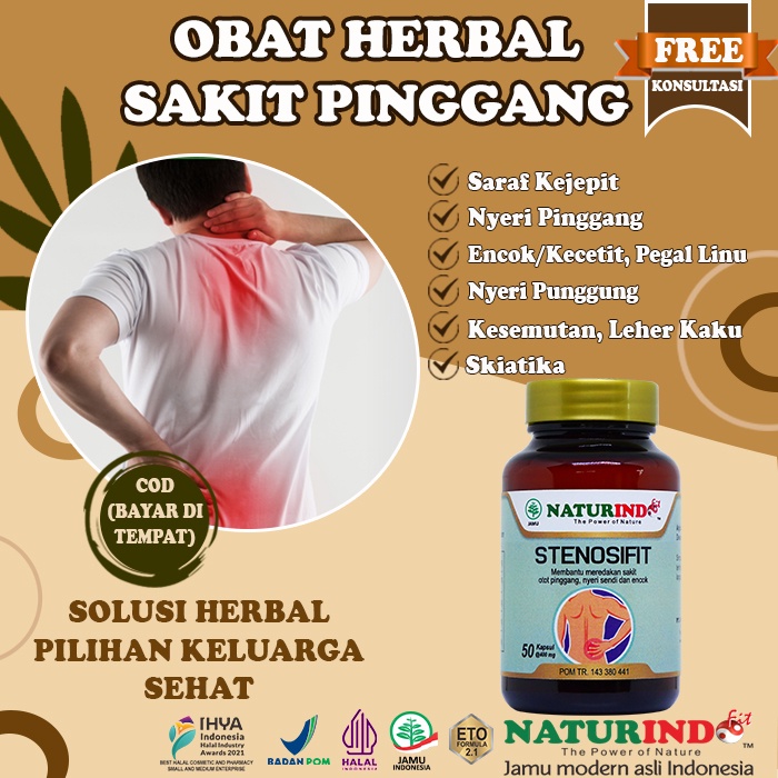 Jual Obat Sakit Pinggang Saraf Kejepit Kecetit Pinggang Dan Kaki Syaraf ...