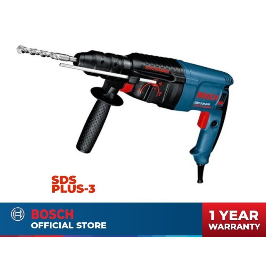 Jual Bor Beton BOSCH GBH 2-26 DRE 3 Fungsi SDS PLUS Rotary Hammer Drill ...