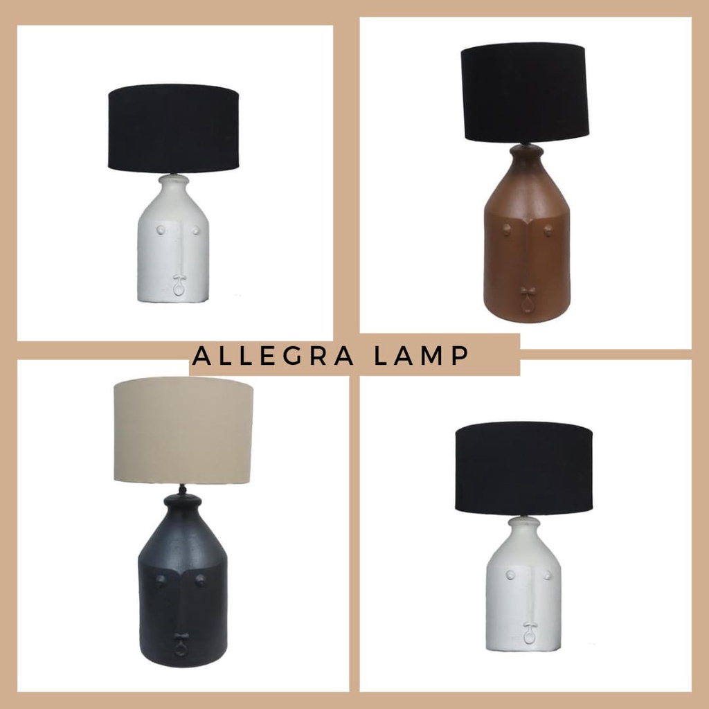 Jual Table Lamp Terracota Karakter Unik Estetik - ALLEGRA | Shopee ... Jual Table Lamp Terracota Karakter Unik Estetik - ALLEGRA | Shopee ...