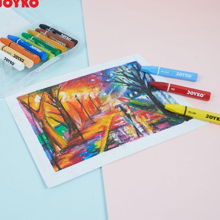 Jual Trend - Crayon Joyko/Oil pastel Joyko 24 warna ( 1 set ) | Shopee ...