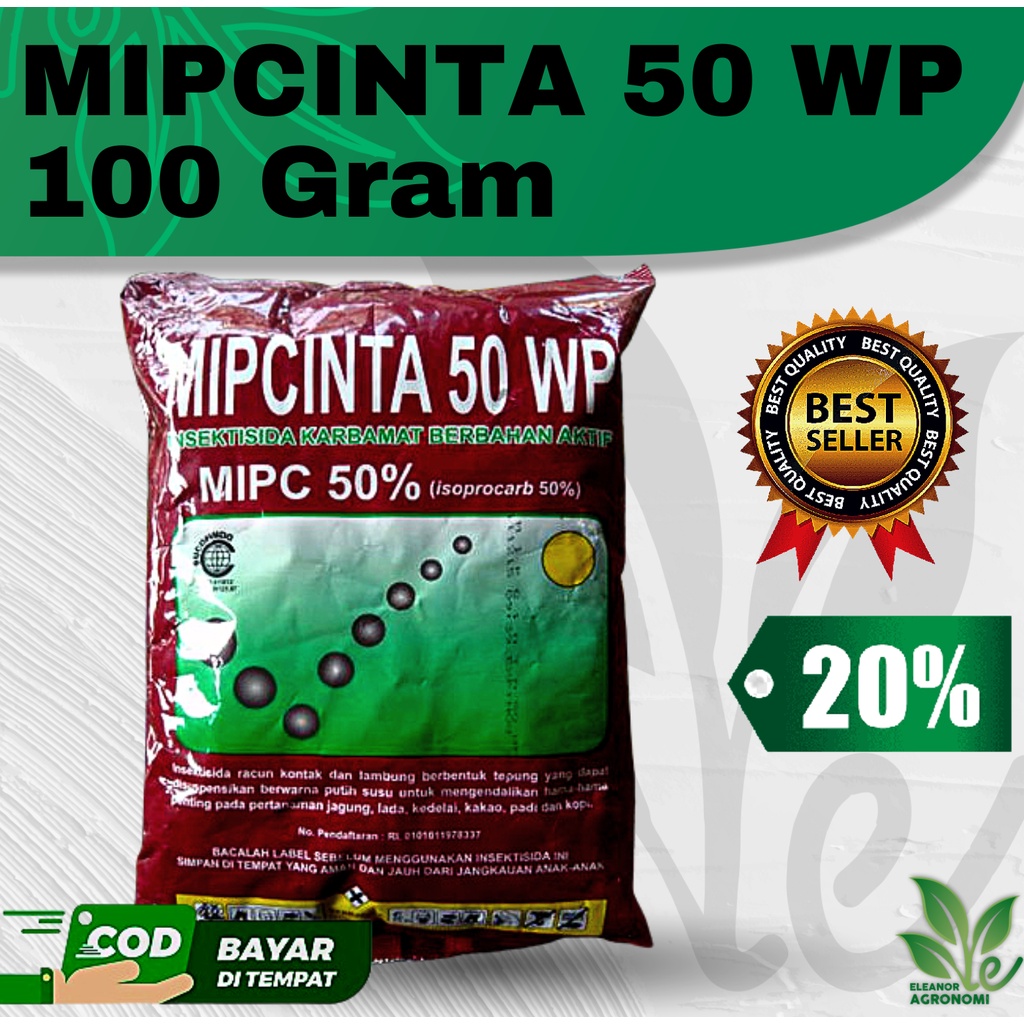 Jual Mipcinta 50 WP 100 Gram Karbamat Ampuh Basmi Hama Semut Dan ...
