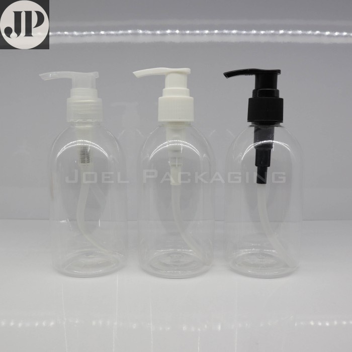 Jual BOTOL PUMP LOTION SCARLET 250ML CLEAR 250 ML PET MODEL OVAL - Pump ...
