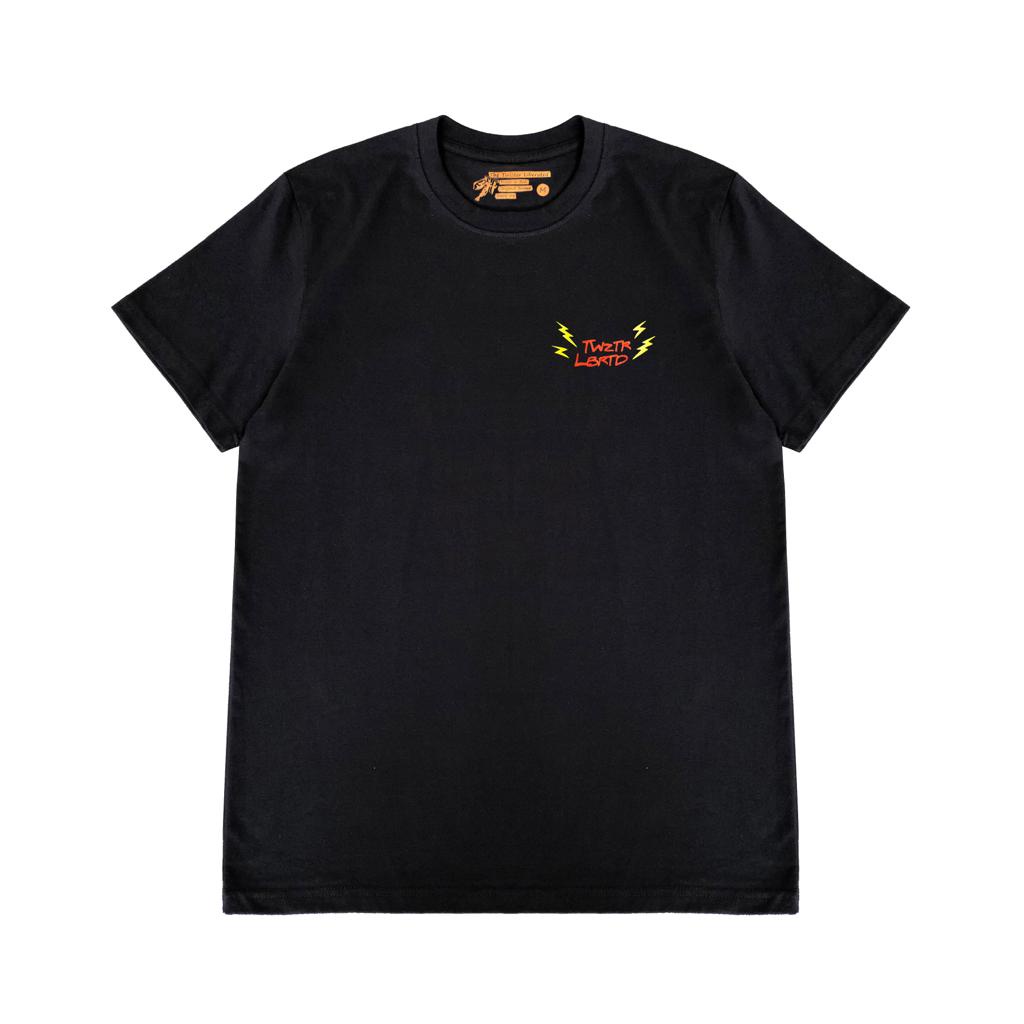 Jual TWIZTER - TSHIRT PETIR RAME | TS.103.BK | Shopee Indonesia