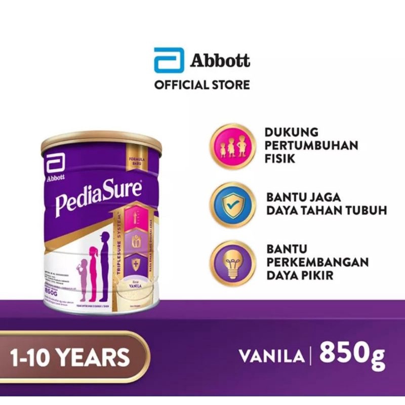 Jual Pediasure triplesure madu / vanila 850gram | Shopee Indonesia