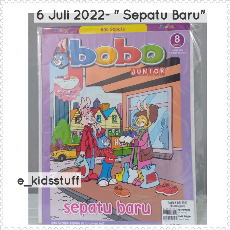 Jual majalah bobo jr edisi 6 Juli 2022 | Shopee Indonesia