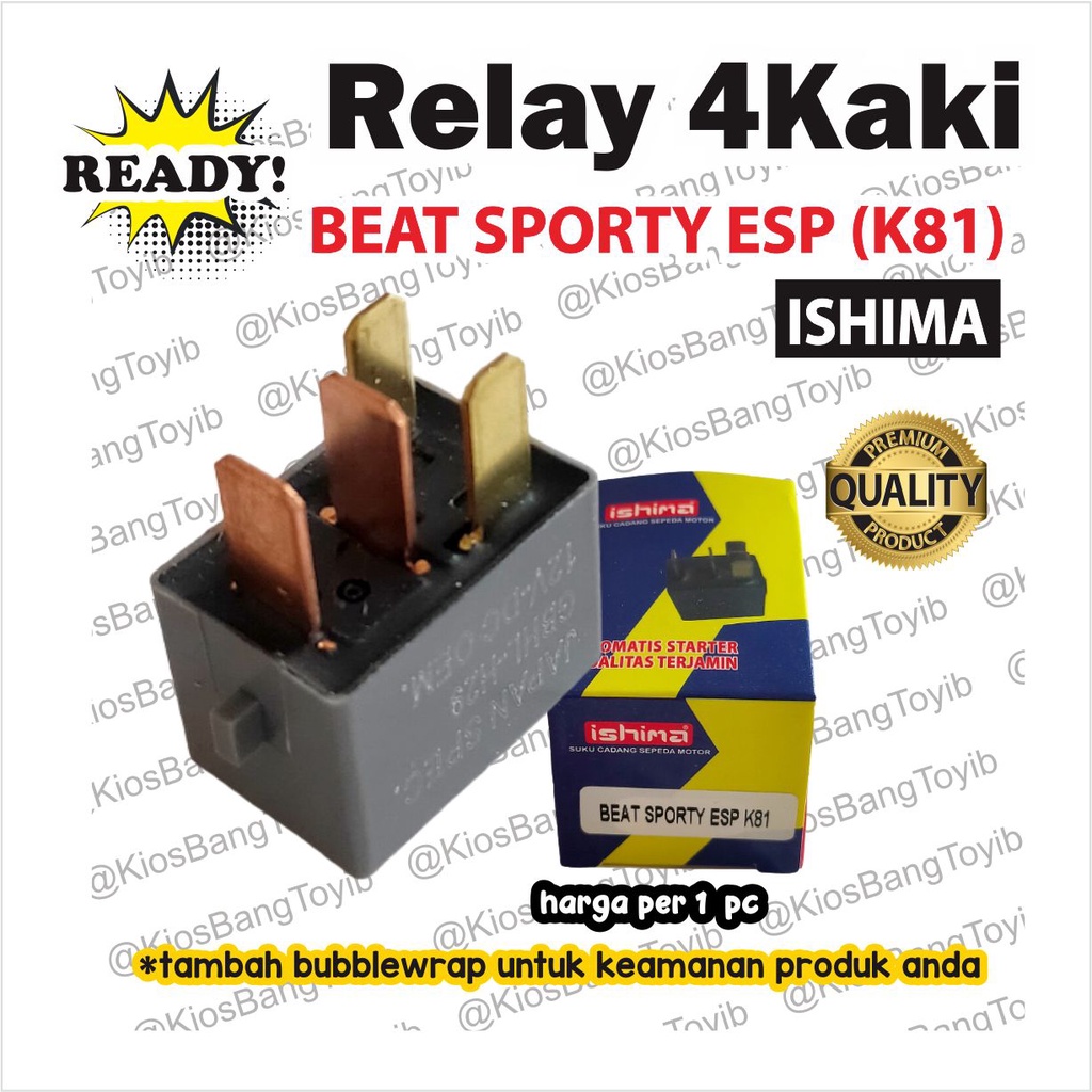 Jual Relay Comp Power Stater Kaki 4 BEAT SPORTY Pop Street Esp K81 ...