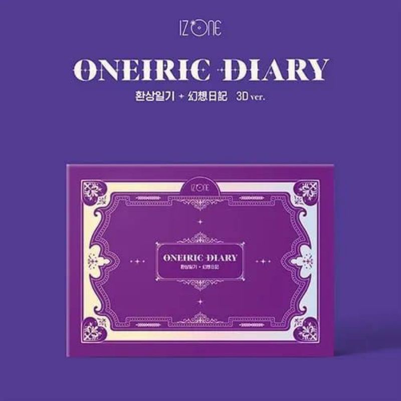 Jual IZONE 3rd MINI ALBUM ONEIRIC DIARY 3D ver (photobook only) | Shopee Indonesia