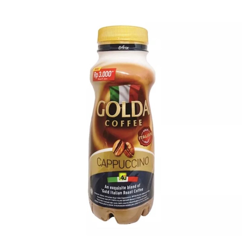 Jual GOLDA COFFEE CAPPUCCINO 200ml x 3 pcs - Sembako Jogja | Shopee ...