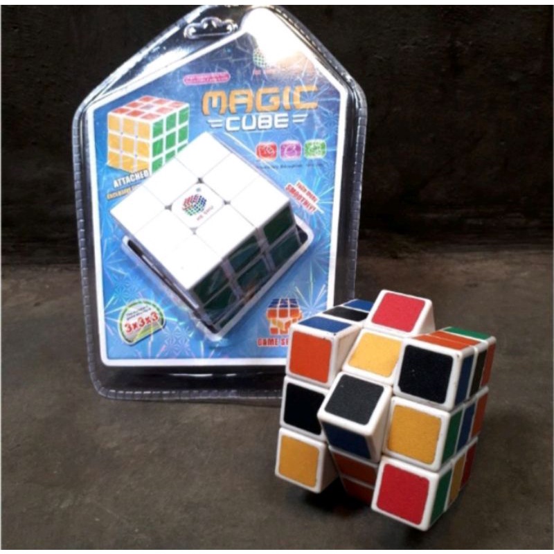 Jual Mainan Rubik 3x3 Magic Cube | Shopee Indonesia