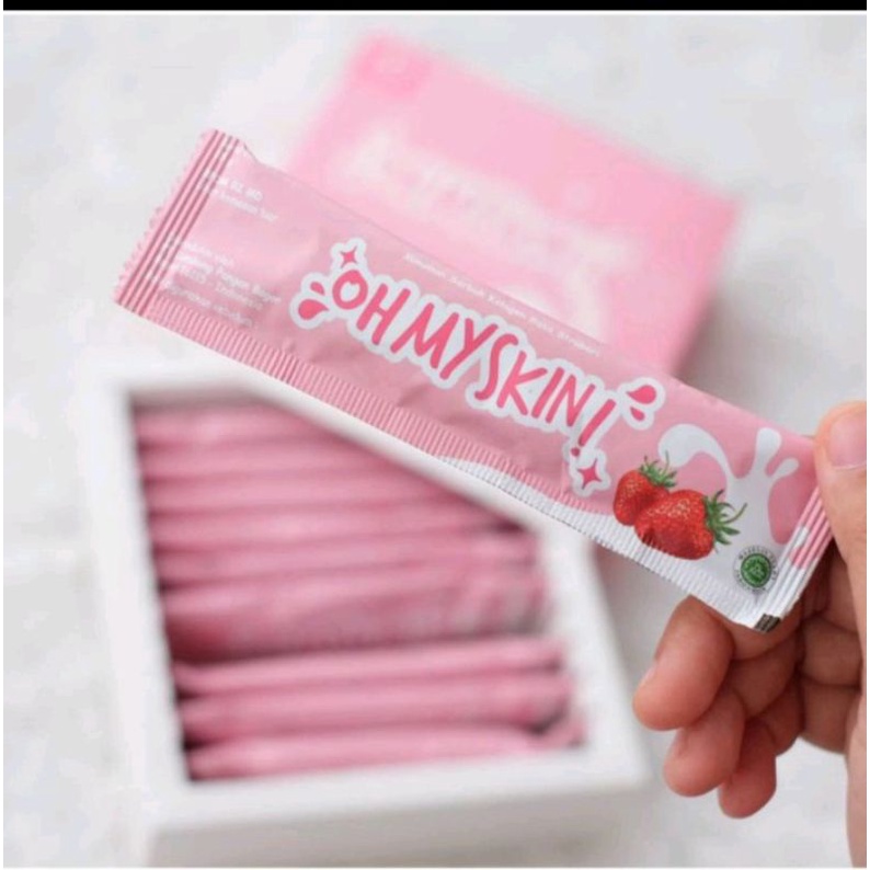 Jual COLLAGEN DRINK OH MY SKIN (harga per pcs yaa...)-READY- | Shopee ...