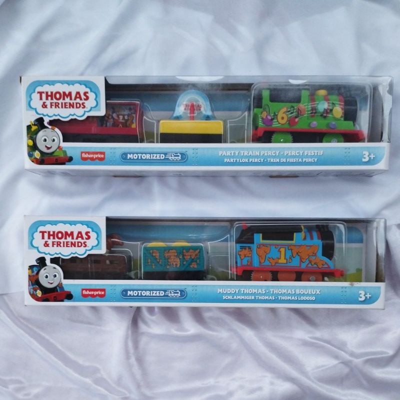Jual Thomas and Friends motorized muddy thomas party percy | Shopee ...